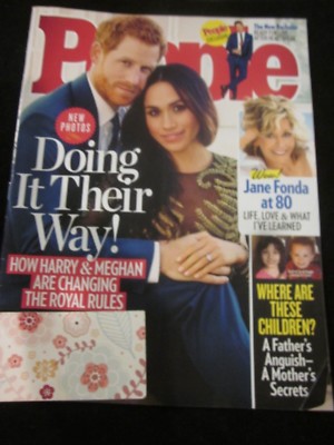 People Magazine January 8 2018 Prince Harry Meghan Markle Jane Fonda ...