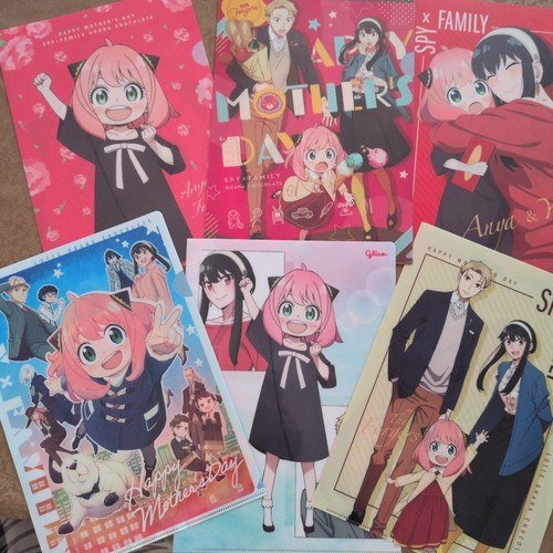 SPY×FAMILY Anya Clear File Set 6 Pc Used Great Condition, Minor Wear ...
