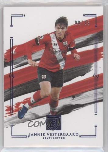 2020-21 Panini Impeccable Premier League Sapphire /35 Jannik Vestergaard #73 | eBay