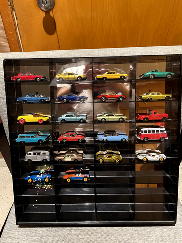 Vintage Matchbox Car Lot + Display Case (1960's, 22 Cars, Normal/Sport ...