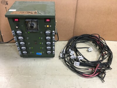 POWER PRODUCTS Military 10 Channel Battery Charger 12V P-10C-12 w ...