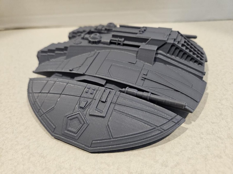 3d Printed Cylon Raider TOS for BSG Starship Battle 6in Fully Assembled ...