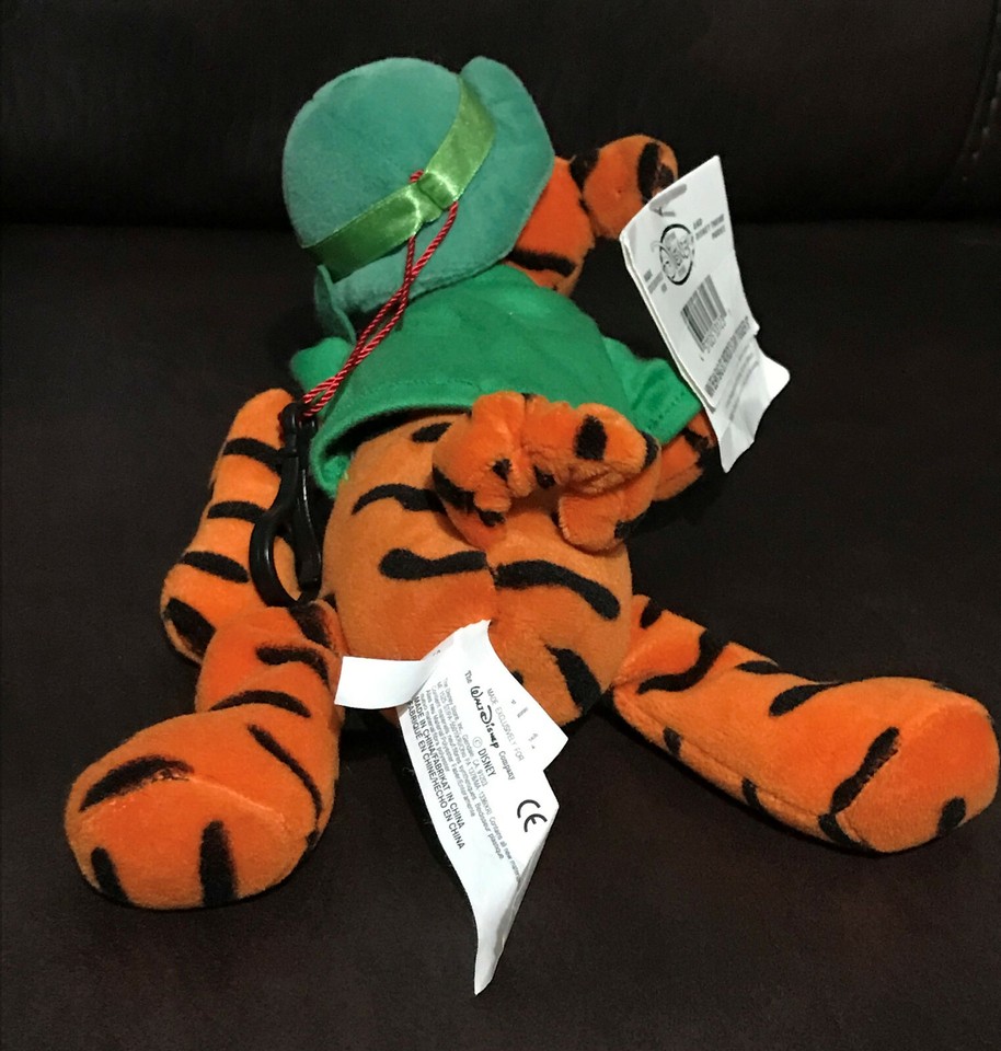 Walt Disney Company St. PATRICK'S DAY TIGGER Plush NWT | eBay