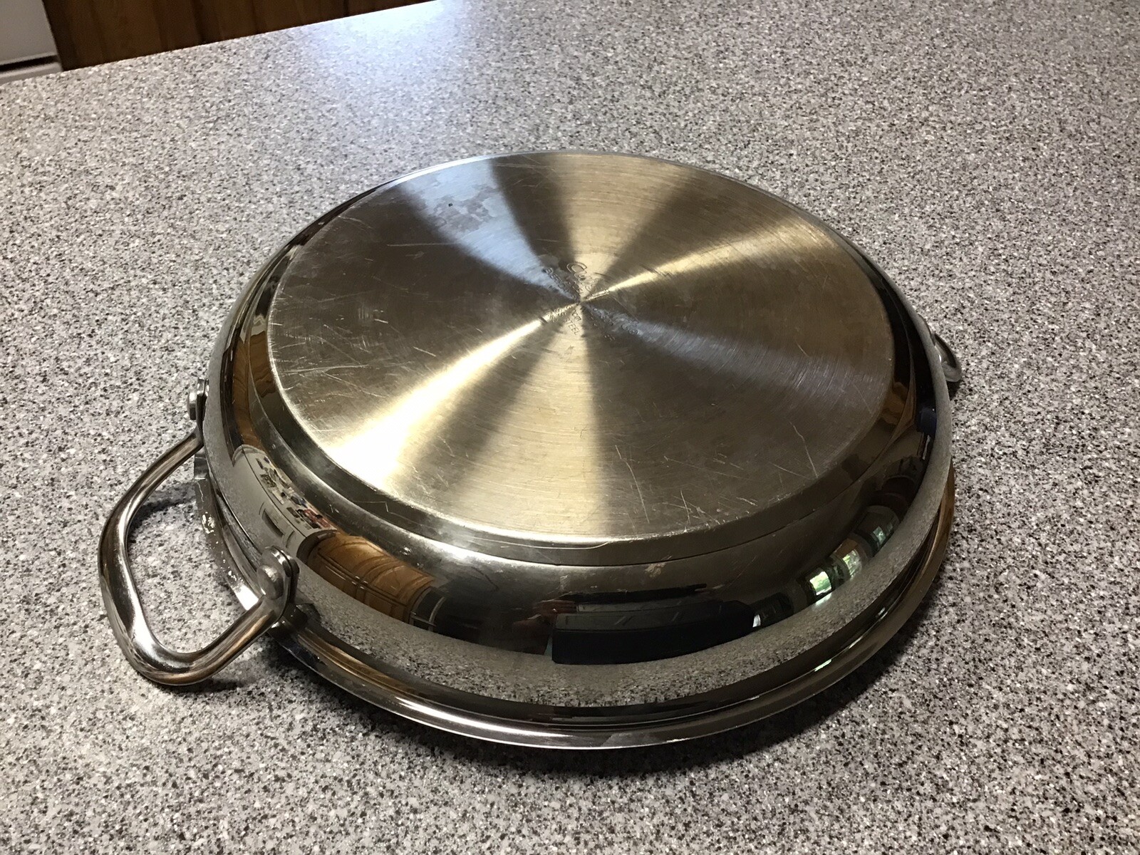Cuisinart 12 IN Stainless Steel Everyday Pan 725-30D No Lid | eBay
