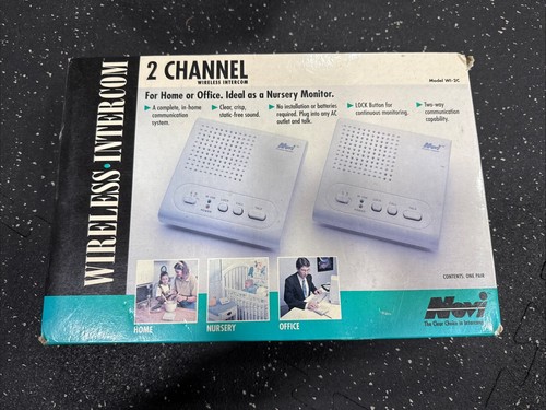 NOVI Intercom 2 Channel Model WI-2C | eBay