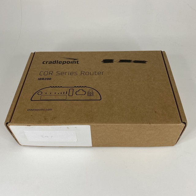 Cradlepoint COR WiFi Router IBR200-10M-B-AT Power Cable & Antennas for ...