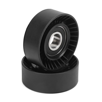 2pcs Car Belt Idler Pulleys 89133 Replacemenet For 128i Base Tensioner ...