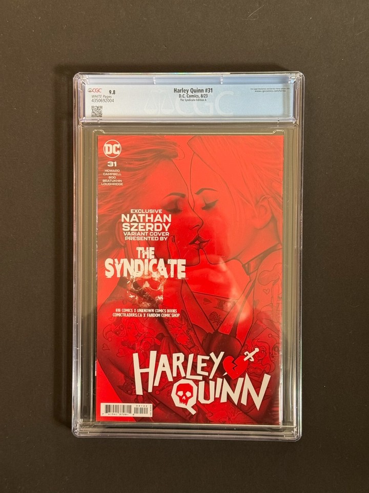 Harley Quinn #31 DC 2023 Nathan Szerdy Virgin Variant CGC 9.8 NM/M | eBay