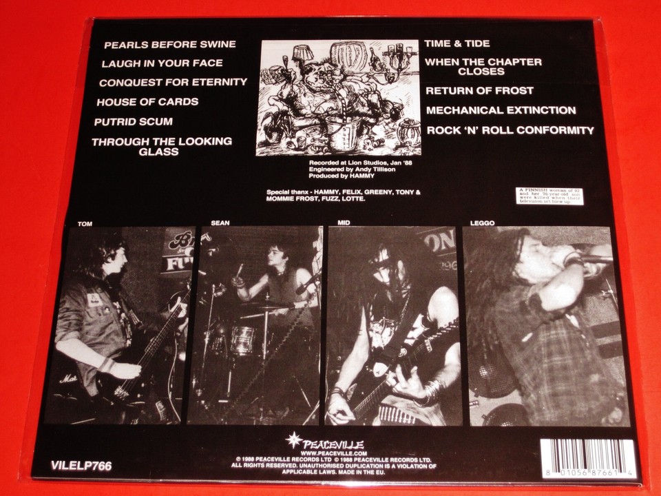 Deviated Instinct: Rock 'N' Roll Conformity LP 180G Black Vinyl Record ...