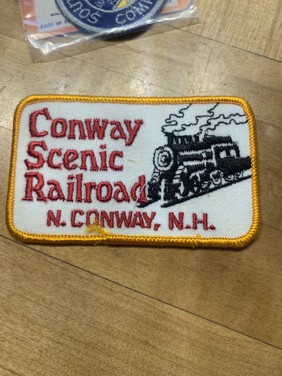 Vtg Lot 6 Railroad Patches Walthers Union Pacific Santa Fe Southern ...