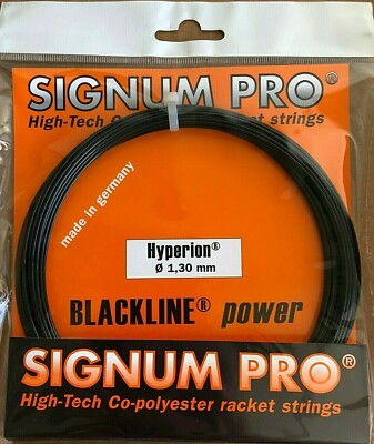 Signum Pro HYPERION Tennis String 1.30mm Made in Germany (Set - 40ft ...