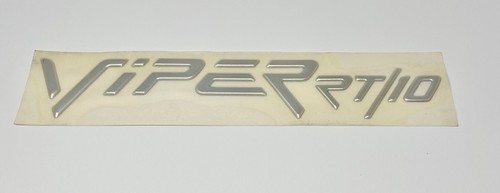 Vintage? DODGE VIPER RT/10 Car Letter Emblem Sticker Decal Open Package ...