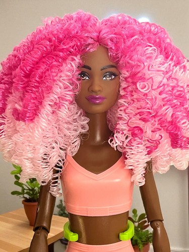 Barbie Extra Custom Reroot Doll Ooak | eBay
