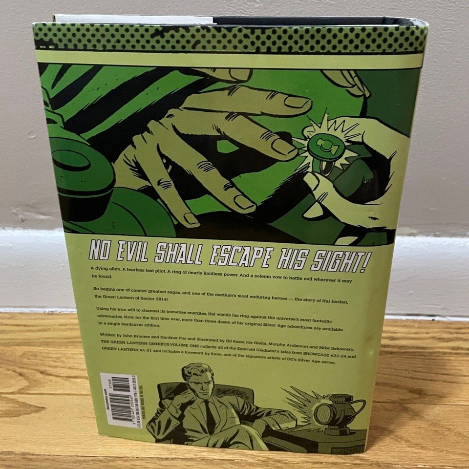 The Green Lantern Omnibus Volume One DC Comics John Broome Gil Kane Joe ...