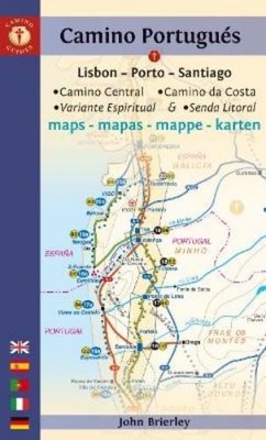 John Brierley Camino Portugués Maps (Paperback) (UK IMPORT ...
