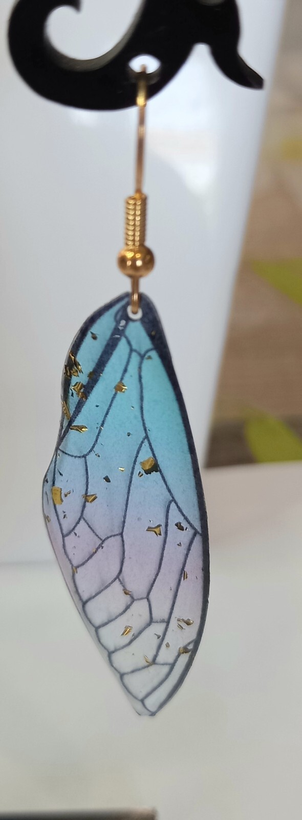 BOUCLES D'OREILLES AILES FEE PAPILLON LIBELLULE ! NEUF ! | eBay