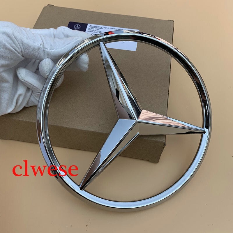 FRONT GRILLE CHROME STAR BADGE EMBLEMS FOR MERCEDES BENZ A0008171016 ...