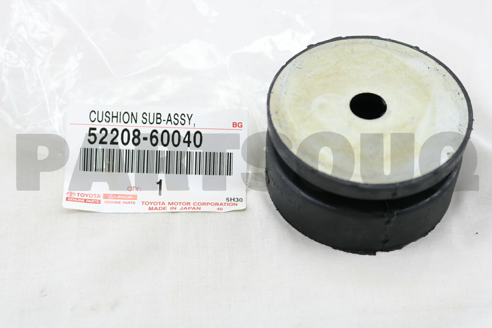 5220860040 Genuine Toyota CUSHION SUB-ASSY, CAB MOUNTING, NO.4 LOWER ...