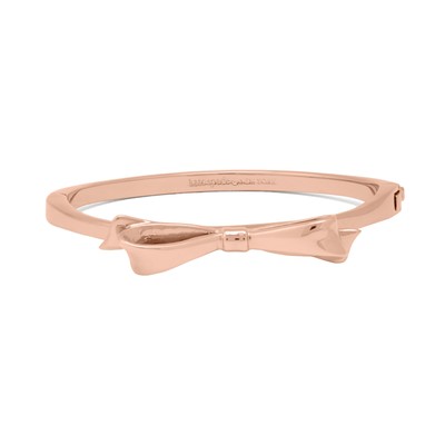KATE SPADE Love Notes Rose Gold Bow Bangle Bracelet - o0ru1020 | eBay