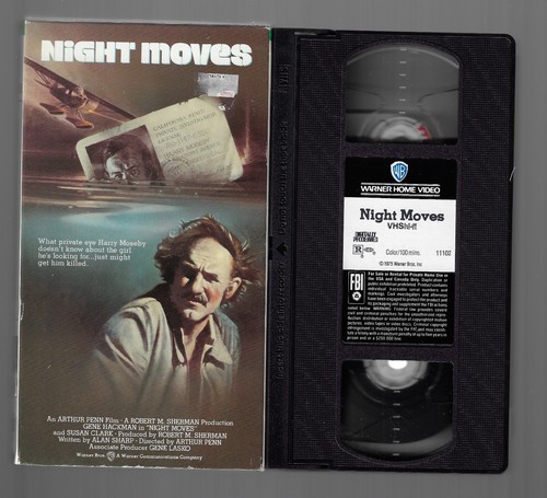 Night Moves GENE HACKMAN MELANIE GRIFFITH 1st film VHS VG NON-RENTAL | eBay