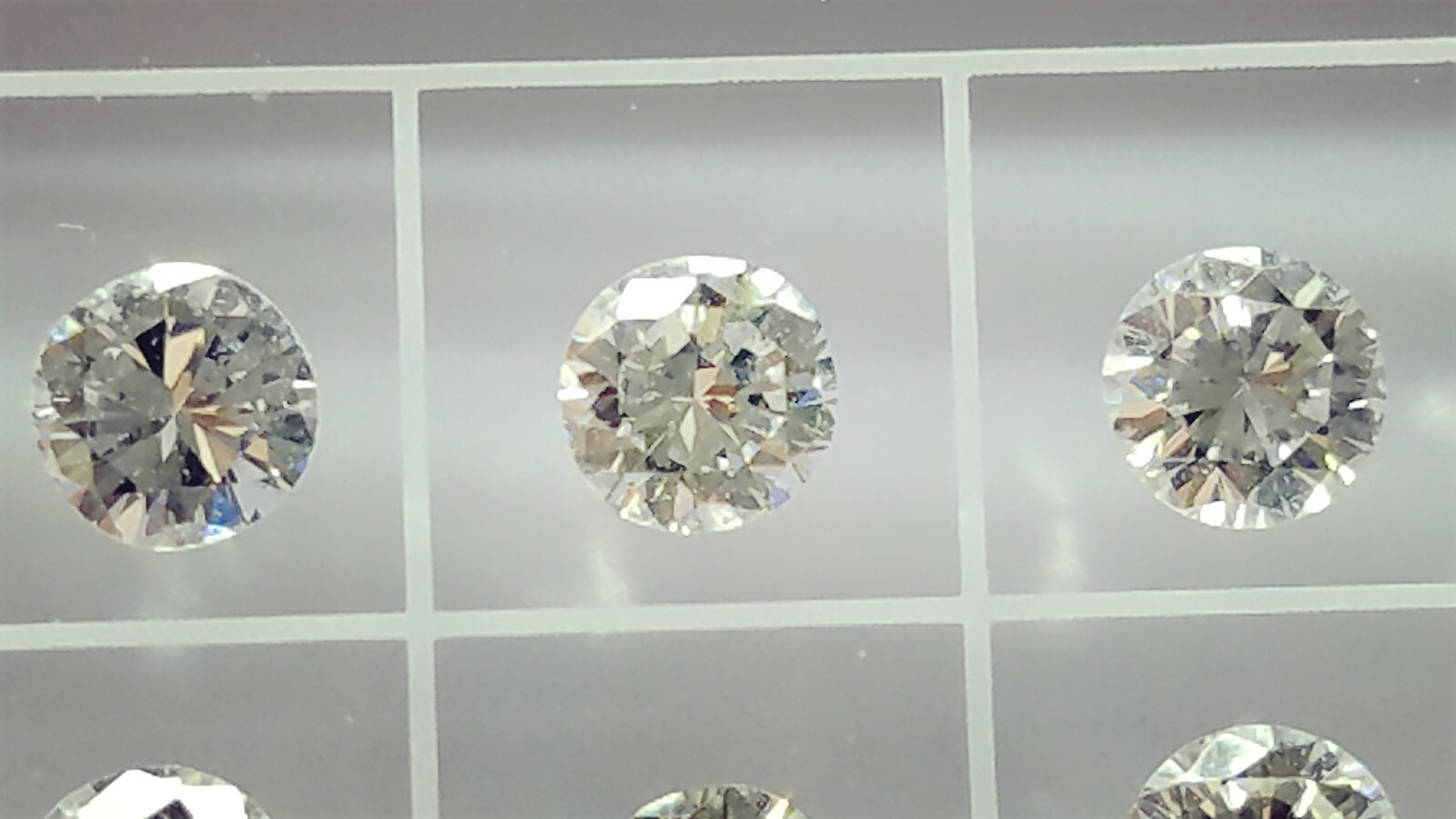(8) 0.92ctw 3.10mm Loose Round Cut Diamond Parcel Lot Si2-Si1 No Carbon ...