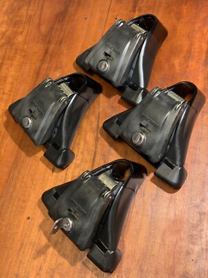 Yakima Q Towers for Roof Rack (four towers = two pairs) WITH SKS LOCKS ...