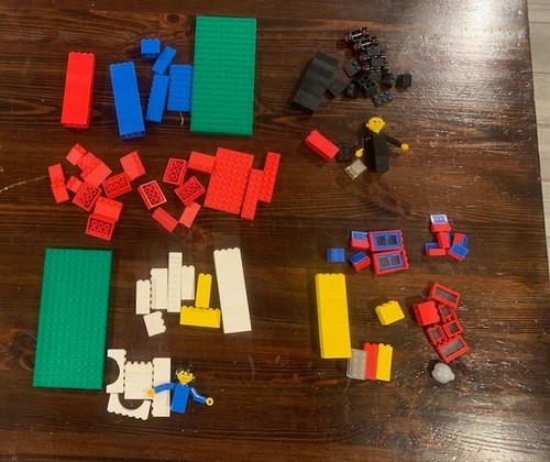 Vintage 1970's LEGO Basic Universal Building Set 30 Incomplete 198 of ...