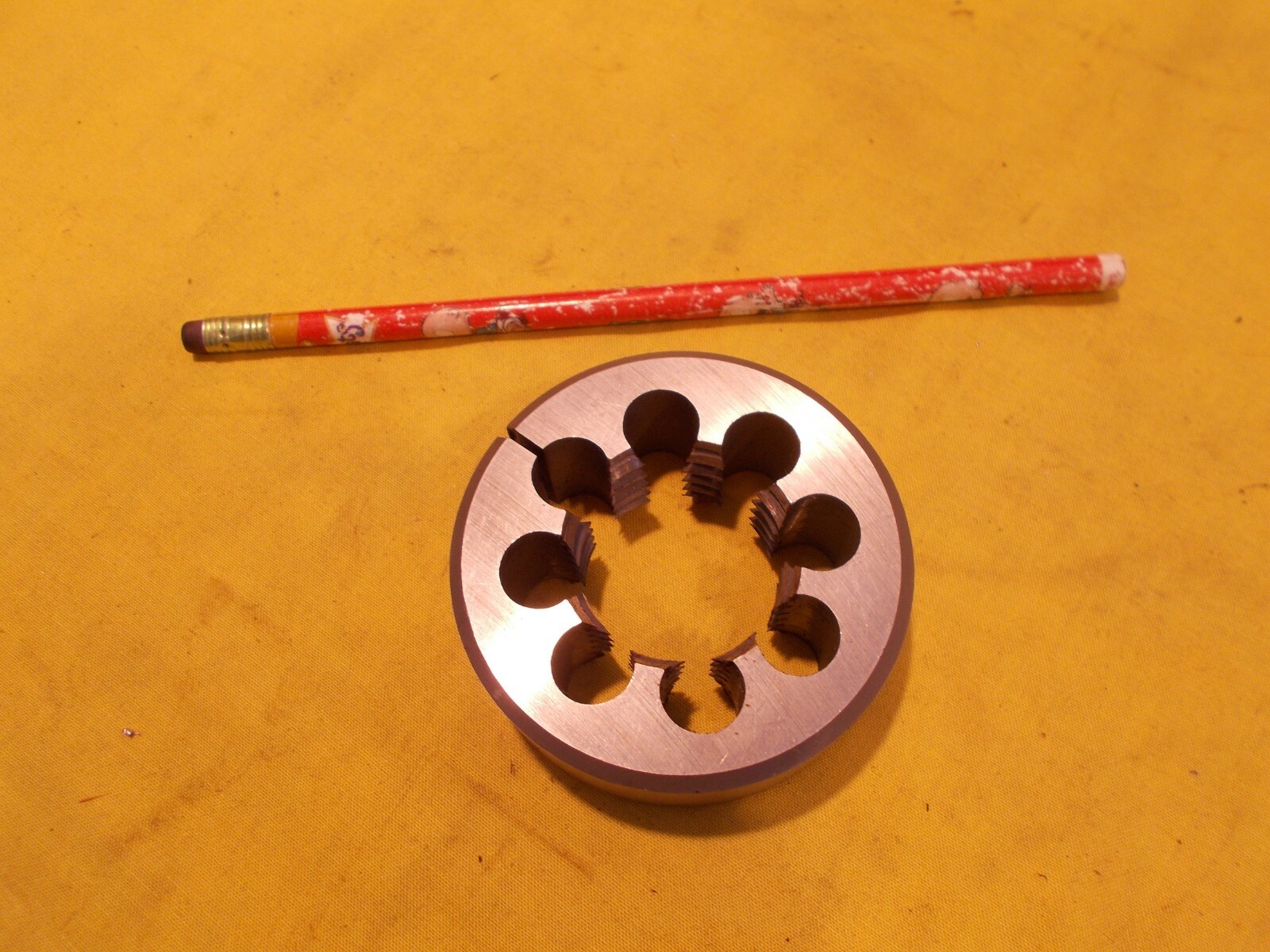 3" OD METRIC BOLT THREADING DIE M39 x 4.00 threader thread tool ...