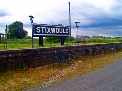 Photo 6x4 Stixwould Station Stixwould Station is on the Water Rail Way ...