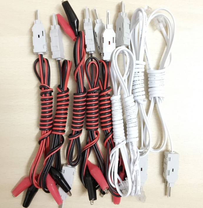 3pcs Crocodile clip voice test line 110 telephone distribution frame ...