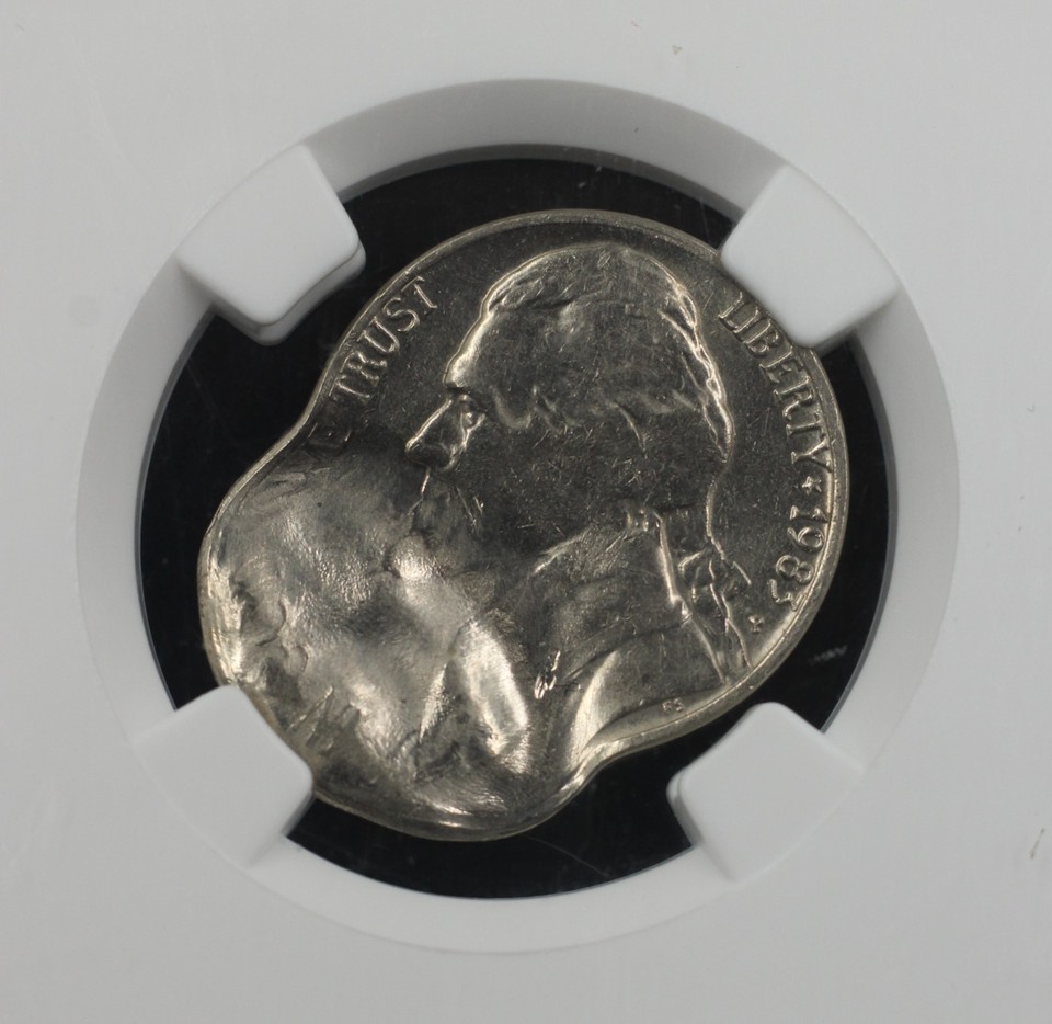 1983-P Jefferson Nickel Double Strike ERROR NGC AU DETAILS (65129) | eBay