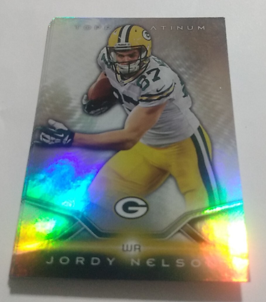 Jordy Nelson #5 2014 TOPPS PLATINUM FOOTBALL CARD Green Bay Packers | eBay