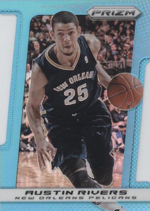 2013-14 Panini Prizm - Austin Rivers #25 Light Blue Prizm Die-Cut /199 ...