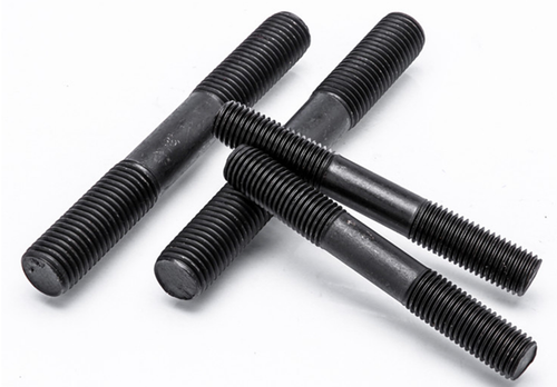 New 4pcs M8*1.25*100mm Black Oxide Steel Double End Threaded Studs | eBay