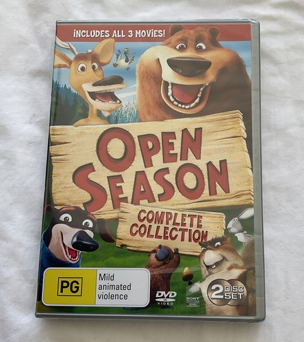 Open Season Trilogy - Complete Collection - All 3 Movies - 2 DVD set ...