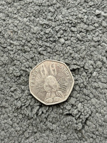 Beatrix Potter Peter Rabbit 50p Coin 2016 very RARE! | eBay UK