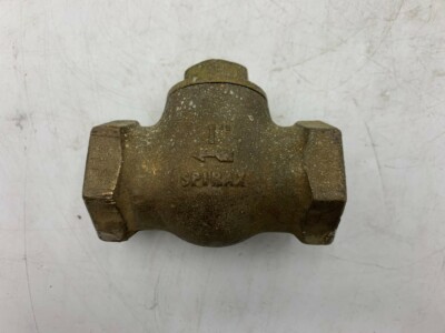 Stockham 1 B319 125PSI 1" Check Valve Brass | eBay