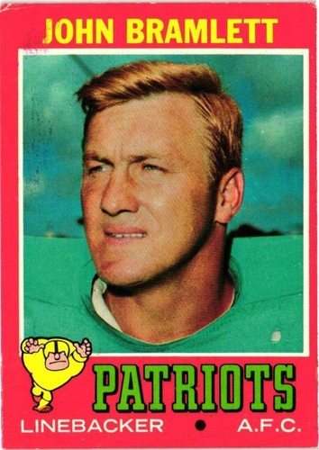 JOHN BRAMLETT 1971 Topps FB #223 FREE SHIP 50% OFF B1001R3S20P8 | eBay