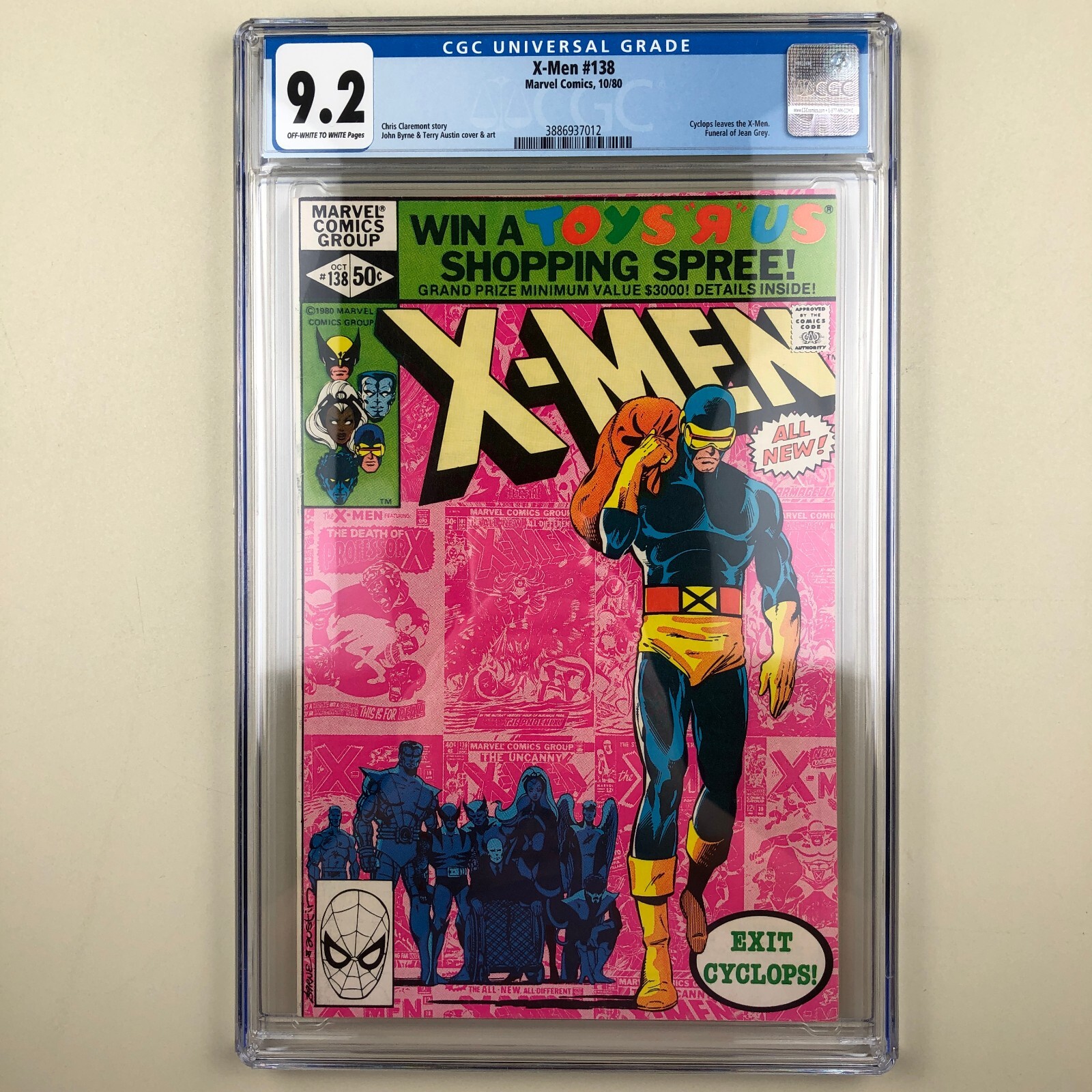 Uncanny X-Men #138 (1980) CGC 9.2, Cyclops Leaves the X-Men | eBay