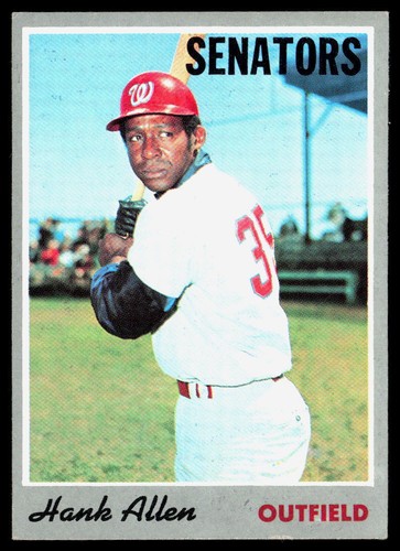 Hank Allen 1970 Topps #14 EX No Crease | eBay