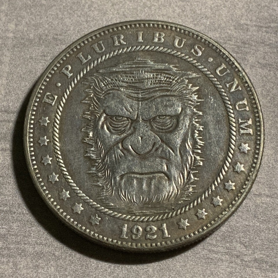 Sasquatch - Yeti Novelty Good Luck Heads Tails Challenge Coin | eBay
