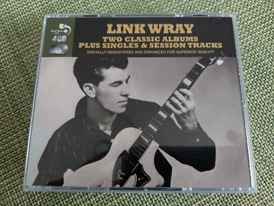 Link Wray Two Classic Albums Singles & Sessions Tracks 4 DISCS CD SET ...