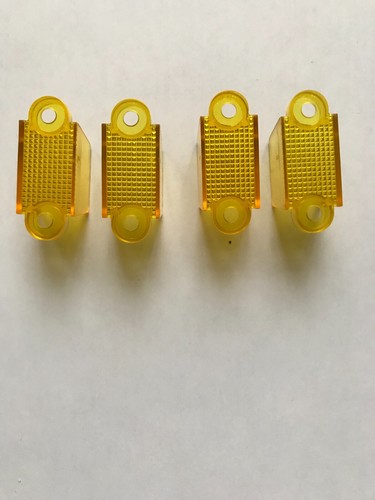 Set of 4 Yellow Transparent Double Sided Pinball Lane Guides 1-3/4 inch ...