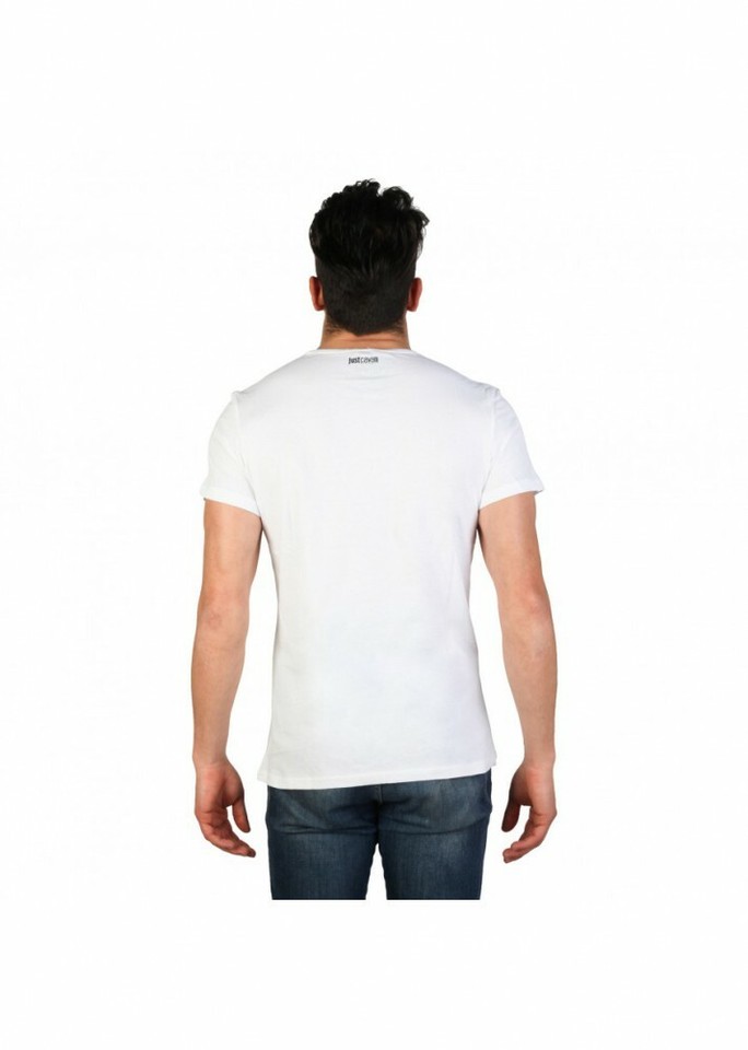 Just Cavalli Roberto BEACH WEAR GRAPHIC TEE T Shirt PALM TREE Top~Mens ...