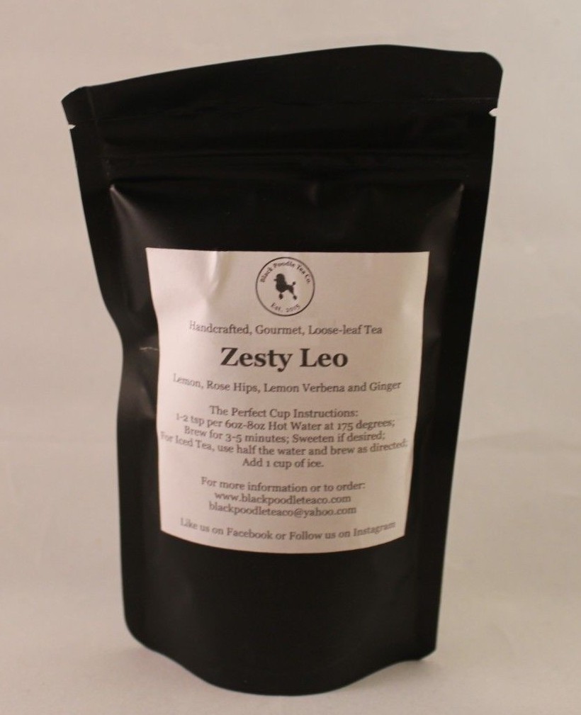 Zesty Leo - Handcrafted Gourmet Loose-leaf Tea - Black Poodle Tea Co ...