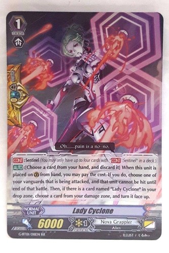 Cardfight Vanguard Lady Cyclone G-BT01/018EN RR N-Mint | eBay