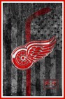 DETROIT RED WINGS Poster 20x30in Red Wings NHL Christmas Gift Free ...