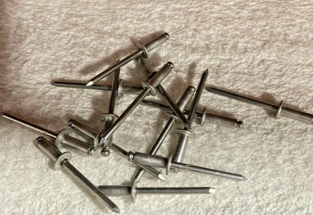 Marson Klik-Fast Rivet AB6-6A 3/16" Dia. /8" Grip Range Aluminum - for ...