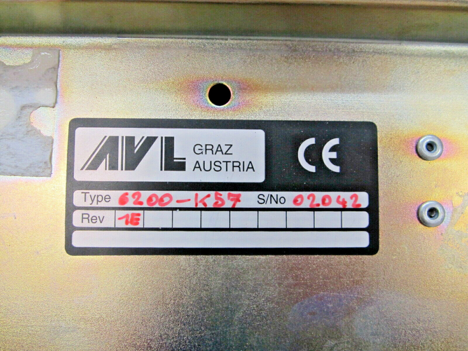 AVL 6200-K57 Dynamometer / Dyno Controller Control Unit Pendant Used | eBay