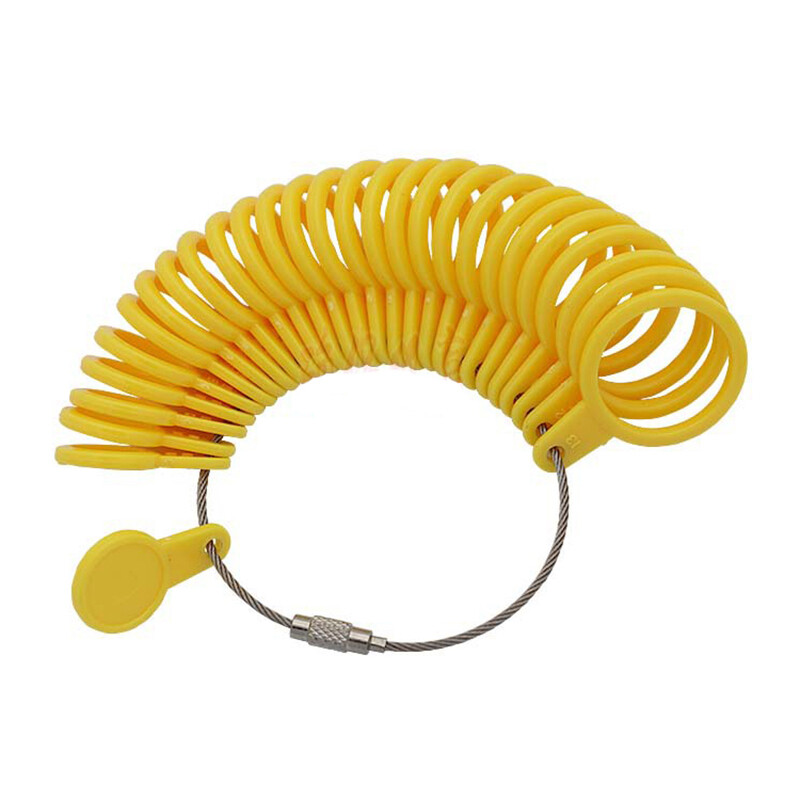 Printable wide band ring sizer - couturekoti